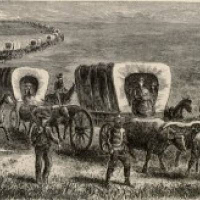 Wagon Train or Rail Car